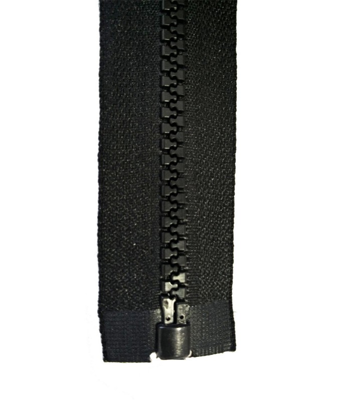 Injected Zipper 80cm - Farbe schwarz (Packung mit 20 und 100 Stück ...